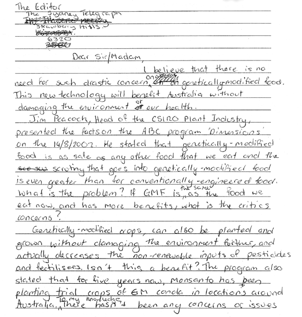 Letter To The Editor Sample Collection Letter Template Collection